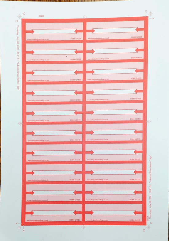 Print your own title cards for free – Jukeboxshop